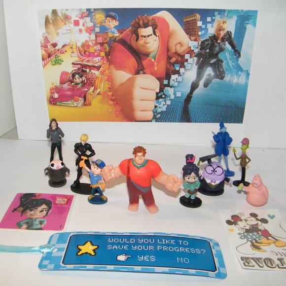 Disney | Toys | Wreckit Ralph Movie Deluxefigure Toy Set Of 3 With 1 ...